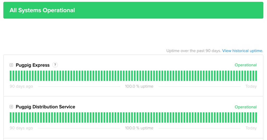 System status updates now available to view