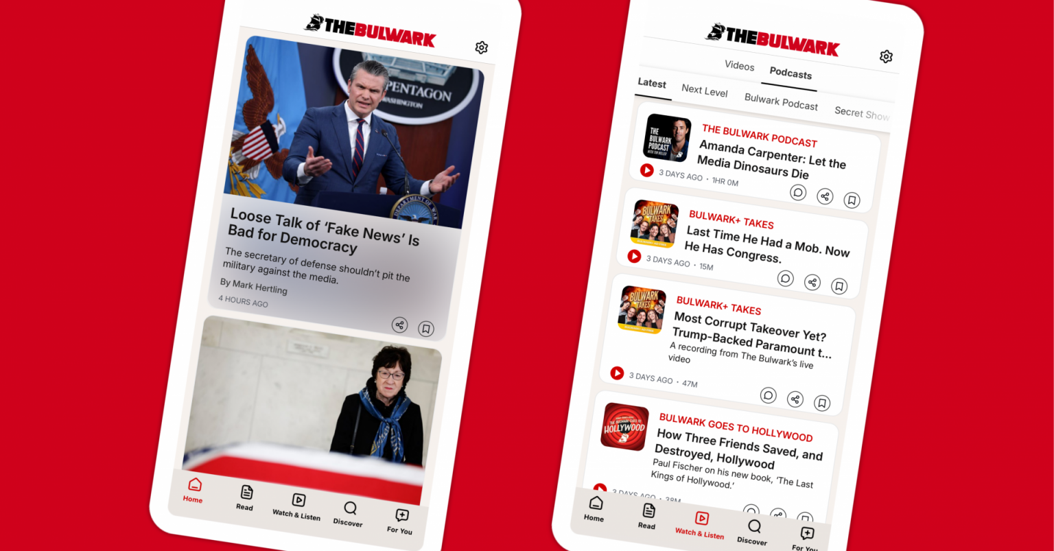 The Bulwark launches its brand new, dedicated mobile app on Pugpig Bolt ...
